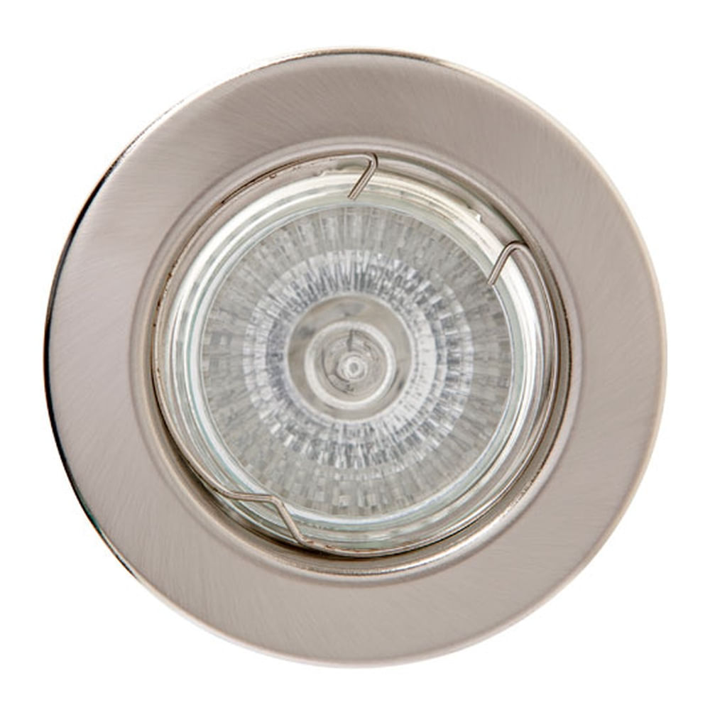 Foco Empotrado Fijo Metal Con Conector - ByP