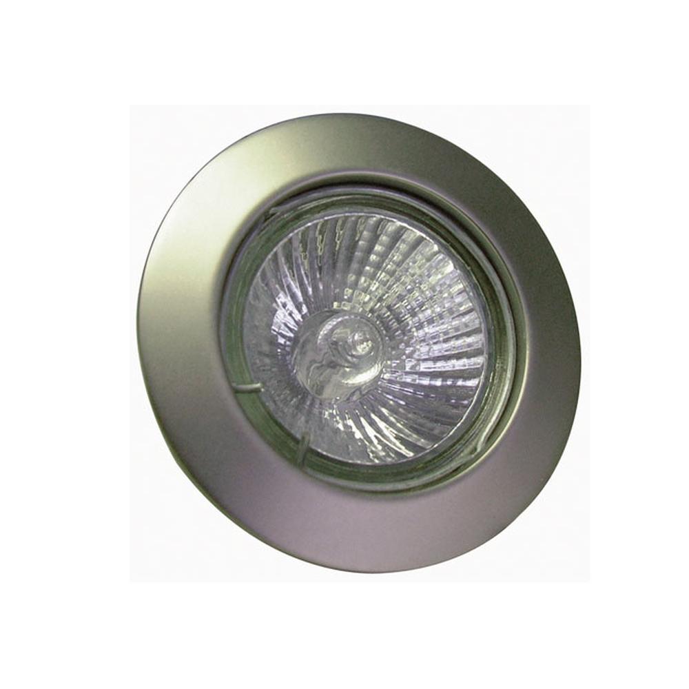 Display Foco Empotrado Fijo Aluminio Níquel GU10 | ByP - ByP